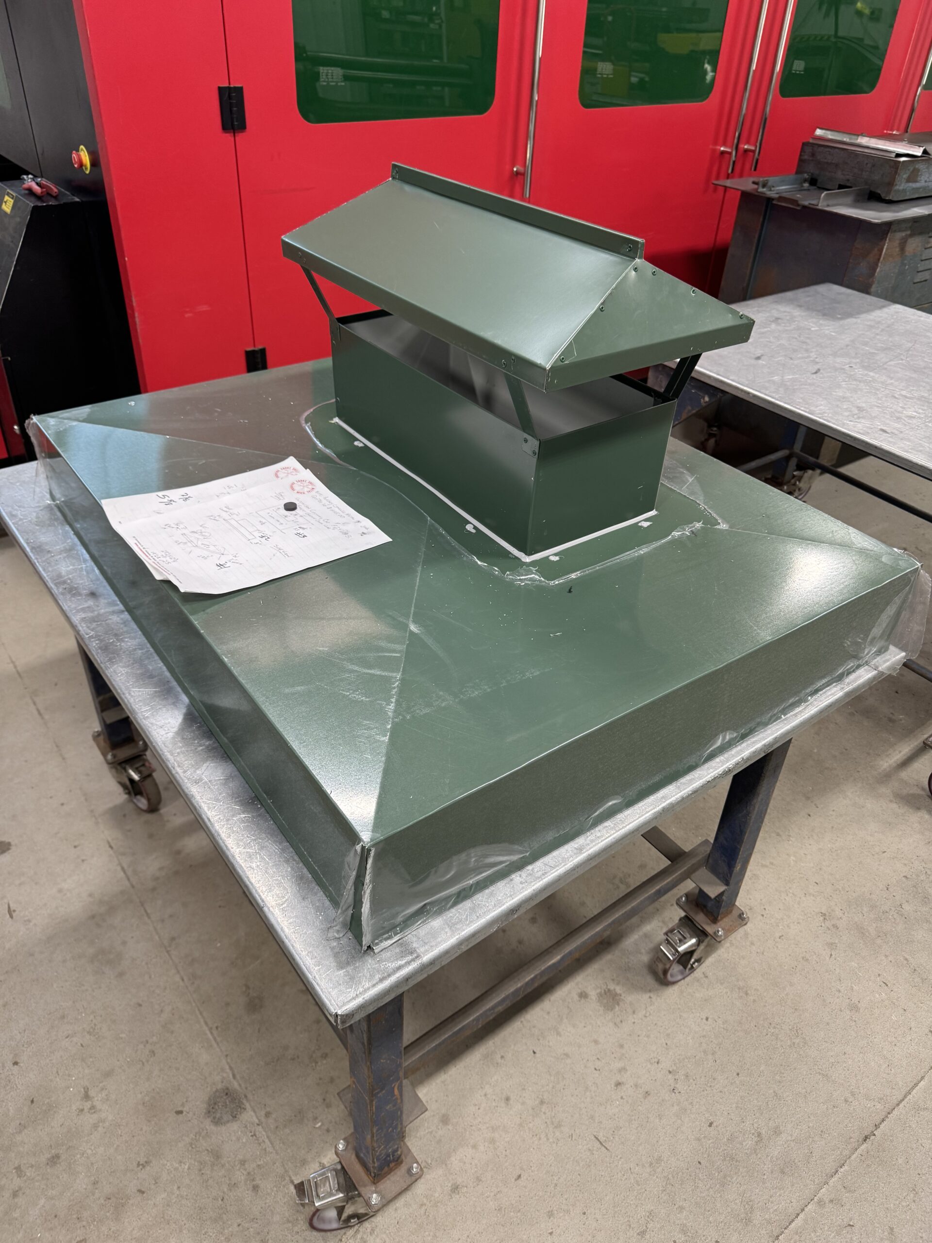 Projects of Cooke Sheet Metal | Kalkaska MI Metalwork & HVAC
